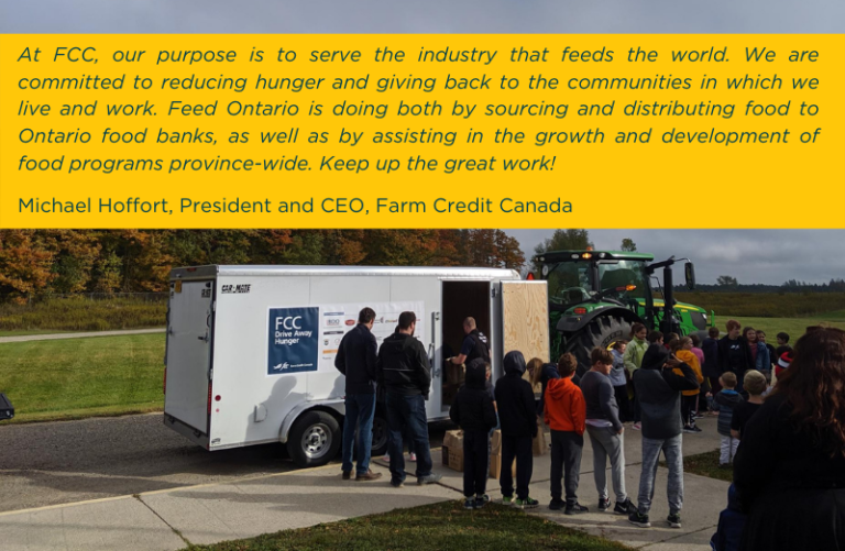 30 years of impact feeding communities in Ontario